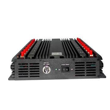 Quality 18 Channel Desktop RF Signal Jammer Cell Phone Signal Blocker Scrambler Isolator for sale