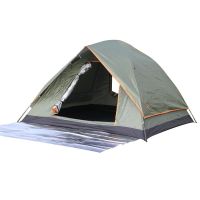 china 4 Person Camping Aluminum Outdoor Tent with Original Hexagonal/Diamond Ground