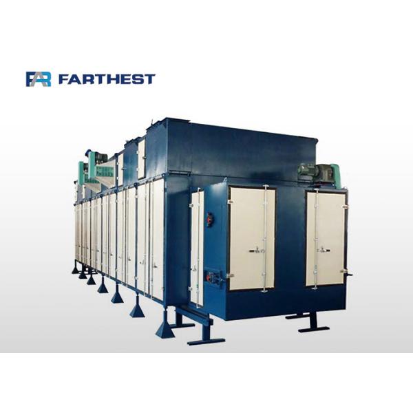 Quality Horizontal Steel Feed Extruder Machine Circumfluent Aqua Feed Dryer 380 Voltage for sale