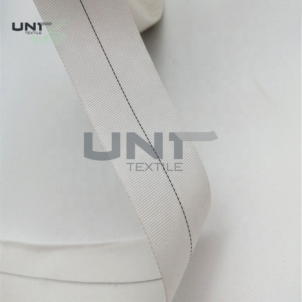 Quality White Woven Garments Accessories Nylon Wrapping Tape With Coating for sale