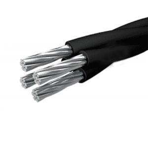 Quality XLPE Insulation Overhead Electric Cable Customized Aluminum Overhead Cable 3x50 for sale