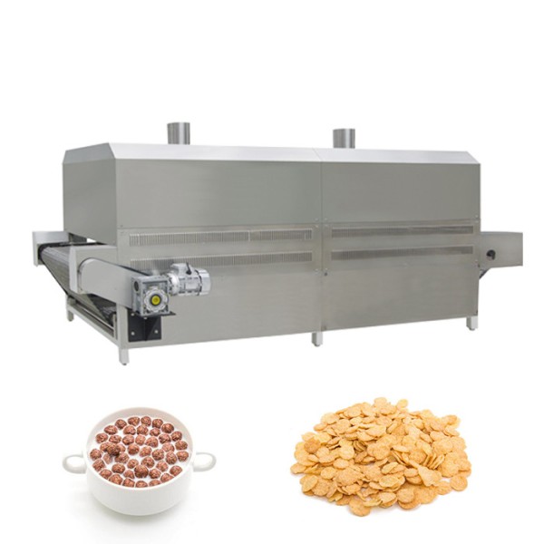 Quality Automatic Kellog Corn Flakes Processing Line Turnkey Breakfast Cereal Extruder for sale