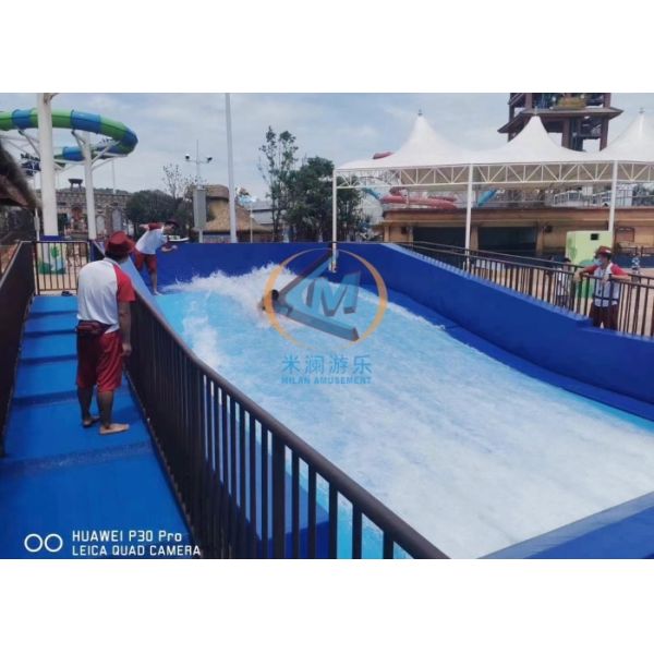 Quality Fixed Type Wave Surf Pool 19x6m Thrilling For Adults Teenager for sale