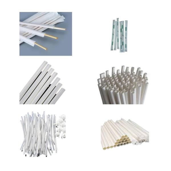 Quality 220V Low Energy Straw Packing Machine Automatic Feeding Individual Pack for sale