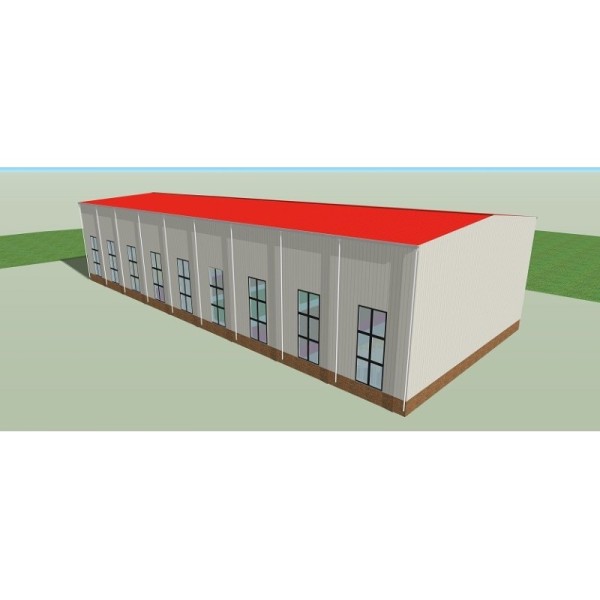 Quality Indoor Stadium Light Steel Structure Warehouse Fabrication Customized for sale