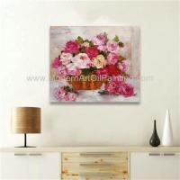 China Impressionism Modern Floral Oil Painting On Canvas Hand Painted factory