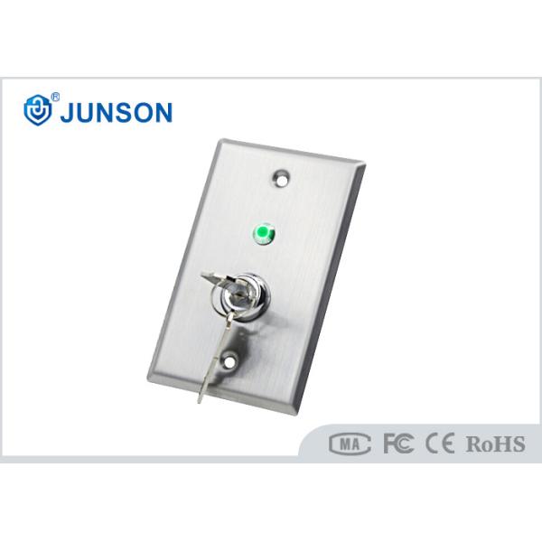 Quality Two Colored LED Indication Door Release Button With Stainless Steel Plate for sale