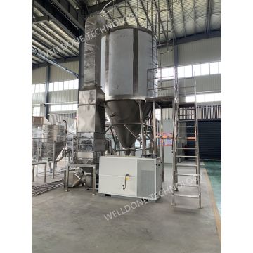 Quality GMP Counter Current Fruit Juice Fluidized Spray Dryer for sale
