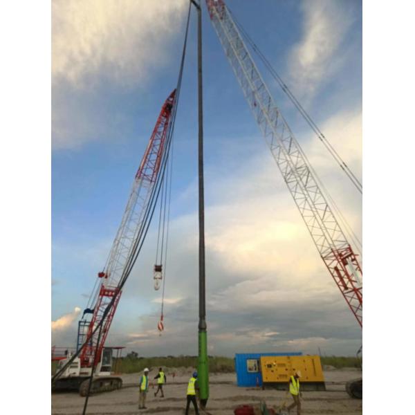 Quality Heavy Duty Construction Projects 377mm Diameter Vibro Compactor Foundation for sale