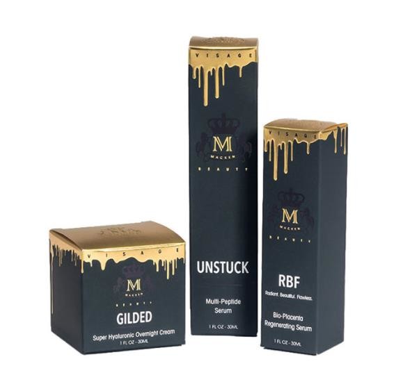 Quality 1000pcs BSCI Cosmetic Packaging Boxes Custom Makeup Lipstick Skincare FSC for sale