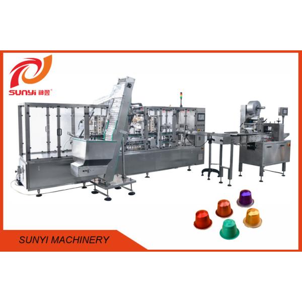 Quality Belmio Aluminum capsules filling machine for Nespresso machine for sale