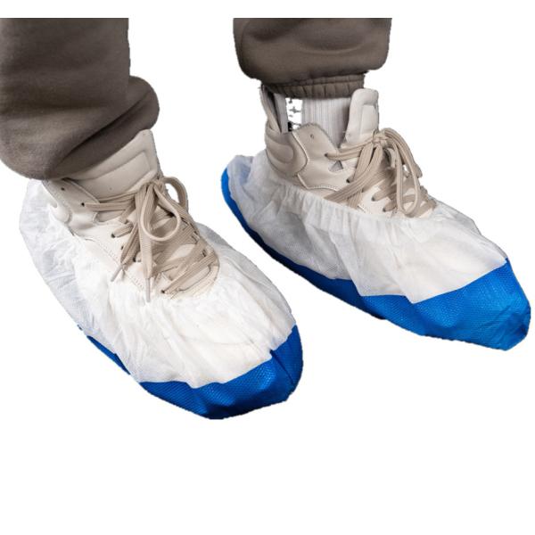 Quality Medical PP CPE Shoe Cover Anti Bacterial for sale
