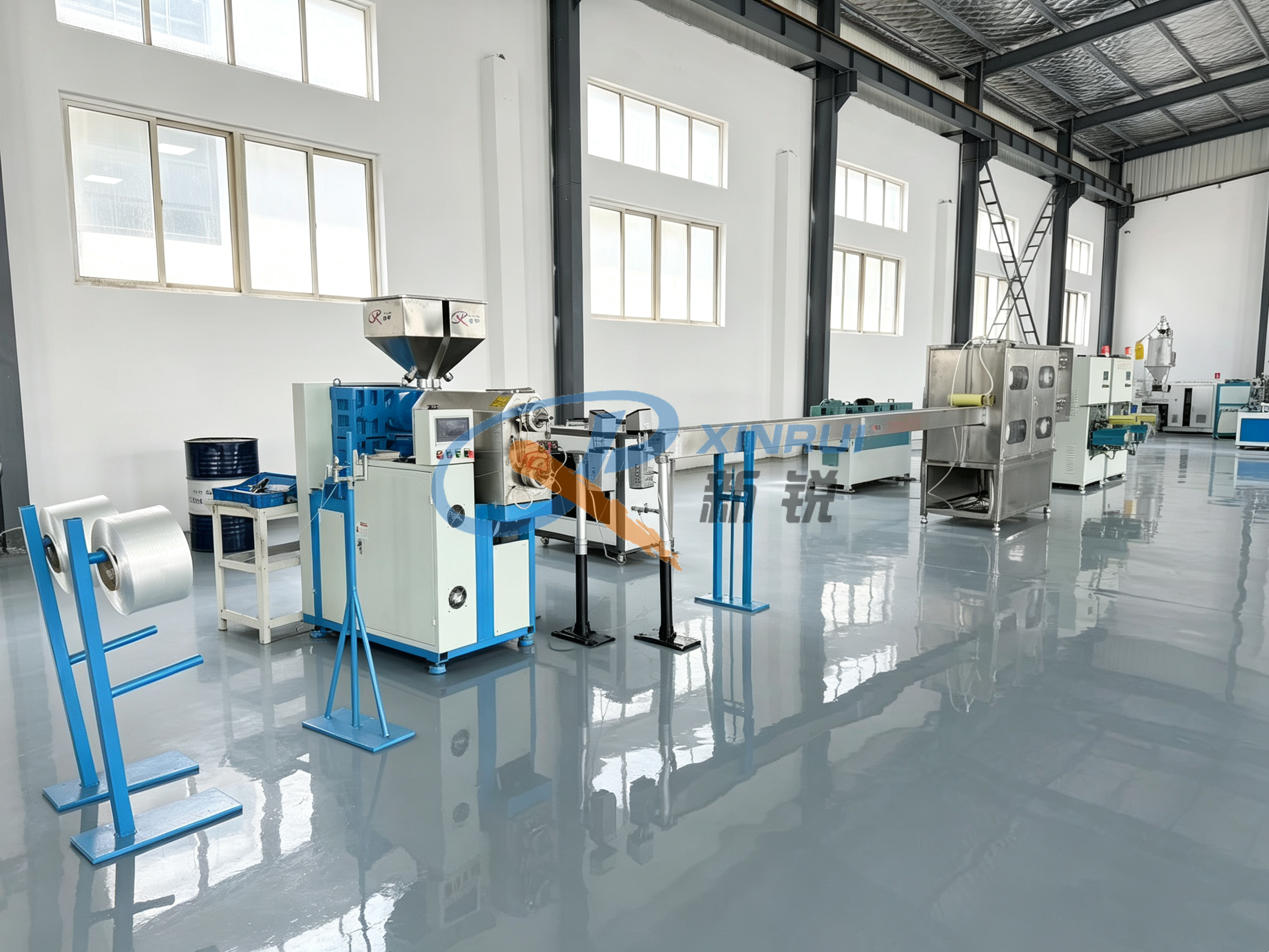 Quality Single Double Color High Speed PVC Coating Yarn Polyester Yarn Making Machine for sale