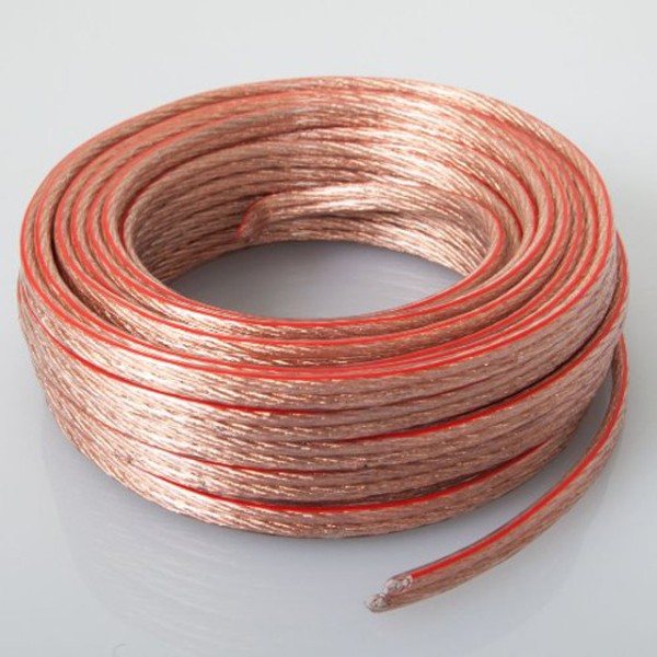 Quality Audio System With 99.99% Oxygen Free Copper Speaker Cable Wire Flexible for sale