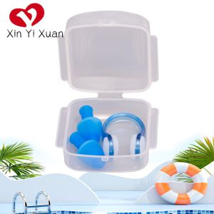 Quality 2025 New Model Swimming Nose Clamp Earplug Set - Waterproof, Anti-Cough, for sale