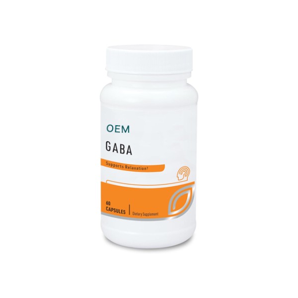 Quality Vitamin Calcium GABA 420mg Dietary Capsules Supplements For Relaxation Support for sale