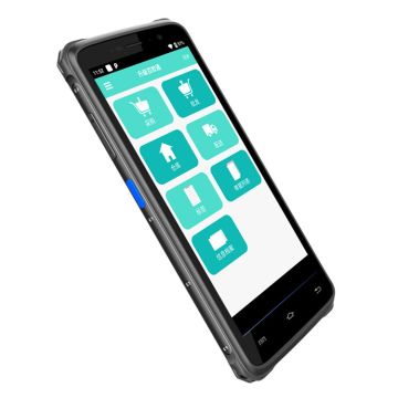 Quality 5.45 Inch Portable Data Terminal Android Handheld Mobile Computer Barcode for sale