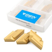 Quality KNUX160405L Tungsten Carbide Inserts Cemented PVD Coating Turning Cutter for sale