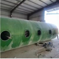 Quality GRP Frp Underground Tank Bio Septic Tank For Camping Sewage Treatment Plant for sale