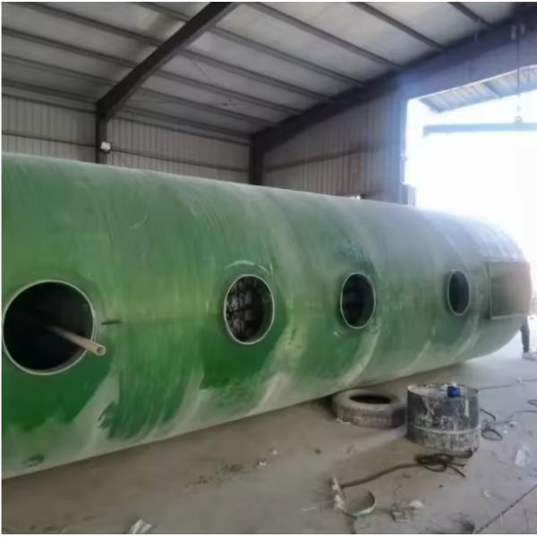 Quality GRP Frp Underground Tank Bio Septic Tank For Camping Sewage Treatment Plant for sale