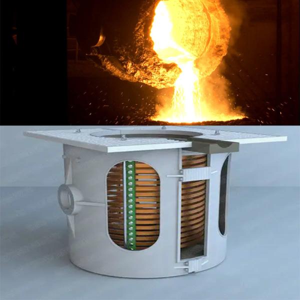 Quality Low Maintenance Induction Melting Furnace System For Melting Copper Self for sale