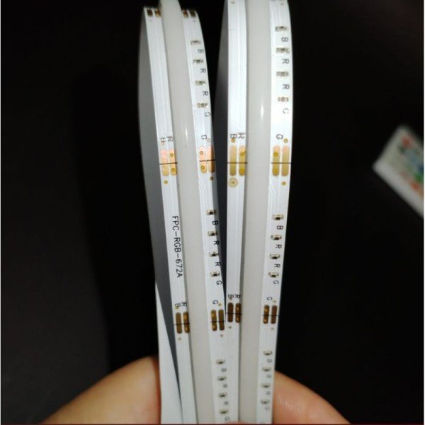 Quality RGBW Strip Light COB DC 24V High Density 14.4W 4000K Indoor Decor for sale