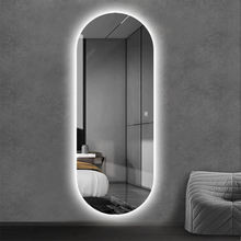 Quality LED Light Bathroom Sink Mirror Touch Sensor Switch Wall Mount Anti Fog for sale