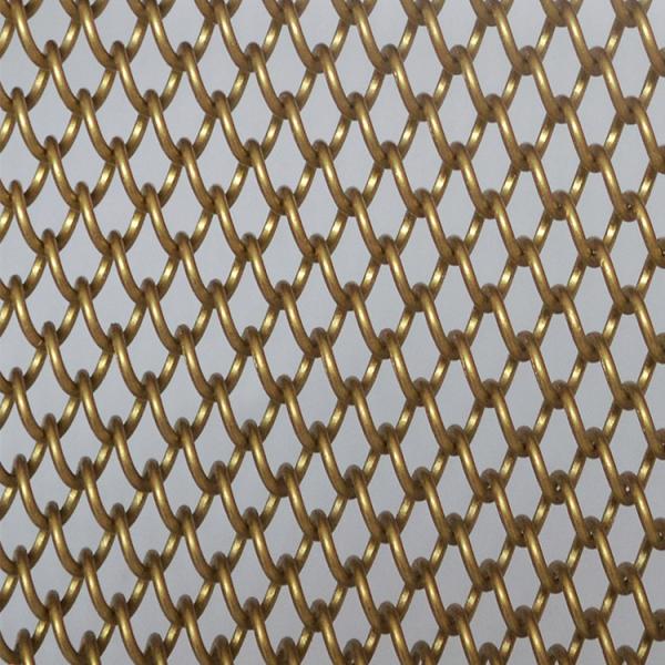 Quality 9mm Wire Pitch Aluminum Metal Coil Drapery Painting Lightweight for sale