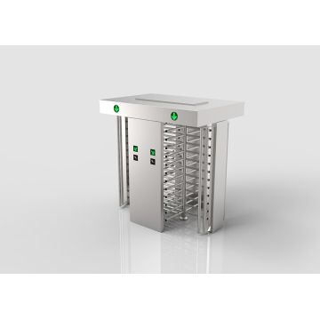 Quality 304 Stainless Steel Full Height Turnstile Automatic Left / Right Double Lane for sale