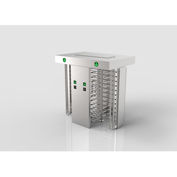 Quality 304 Stainless Steel Full Height Turnstile with Double Lane and Automatic Reset for sale
