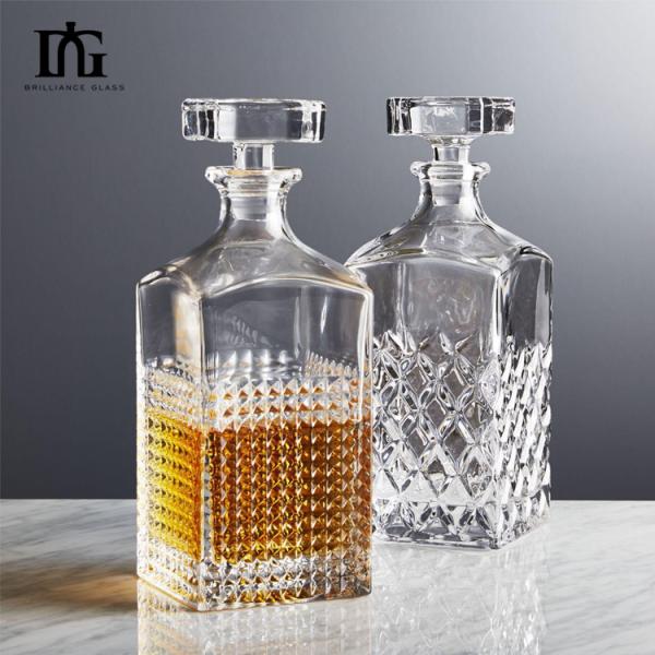 Quality Glass 250ml/500ml/700ml/750ml Red Cup Wine Bottle Body Material for sale