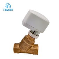 Quality Electric Proportional Valve Actuator 24V AC 0-10V Actuator DN20 PN16 for sale