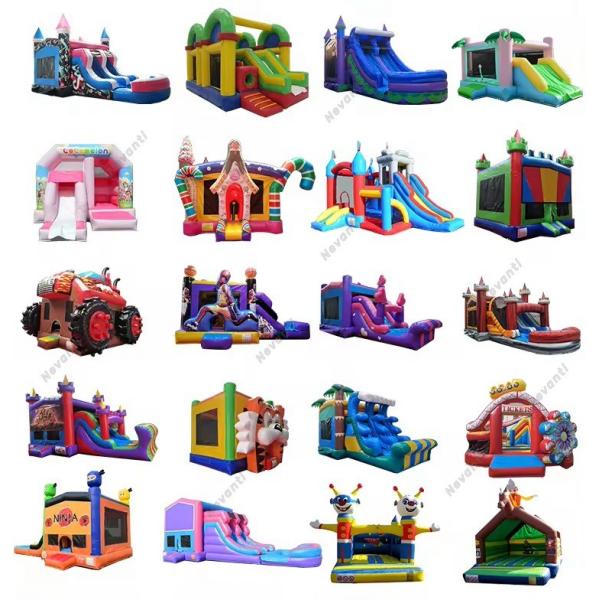 Quality Unisex Outdoor Commercial Inflatable Bouncy Castle Jumper Combo with Slide and for sale