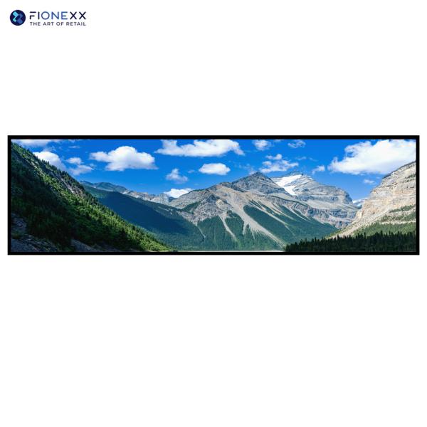 Quality 88inch Ultra Wide Stretched Bar Monitor Wall Mounted LCD Display With 15.5mm for sale