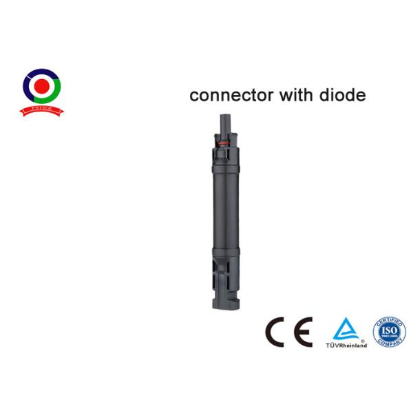 Quality PPO Solar Diode Connector 10-30A DC1000V IP67 Black for sale