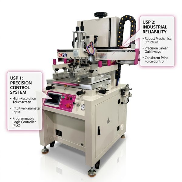 Quality Semi-automatic flatbed ink screen printing machine | 4060/5070, multiple for sale