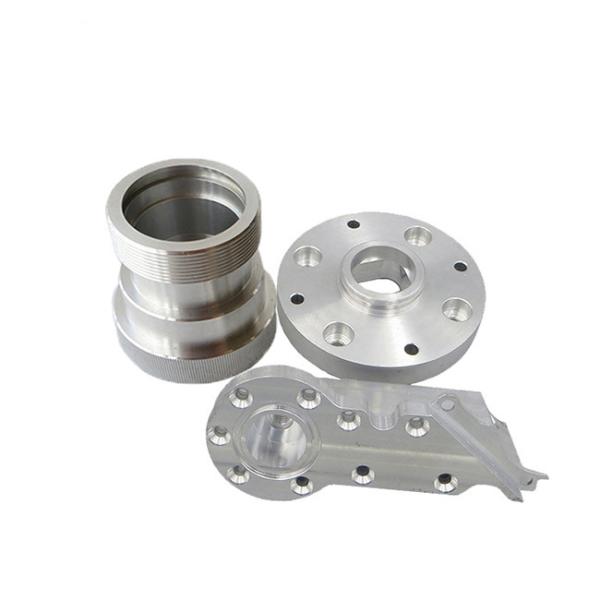 Quality Edge Zero Anodized Silver CNC Machining Service Custom Aluminum Part for sale