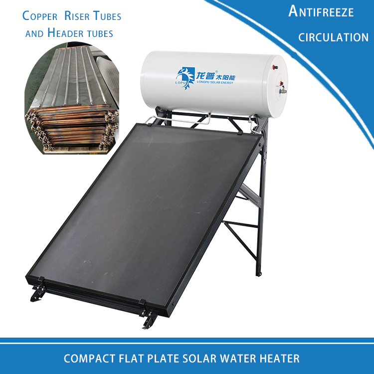 135 Ltr Flat Panel Solar Geyser Rooftop Pressurized Solar Water Heater ...