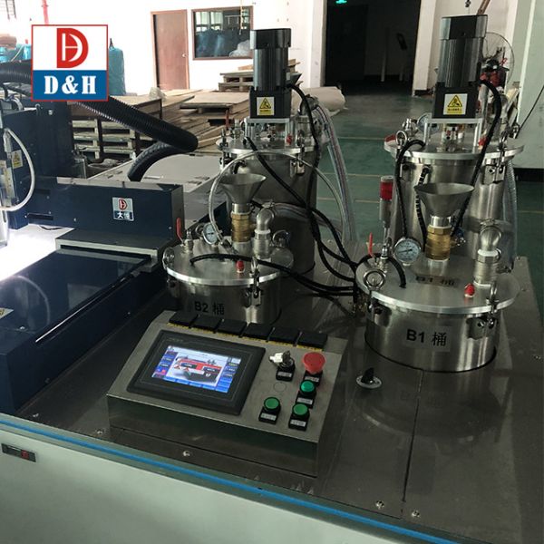 Quality Automatic Double Potting System Mixing Gluing Machine with 2 Systems in 1 for sale