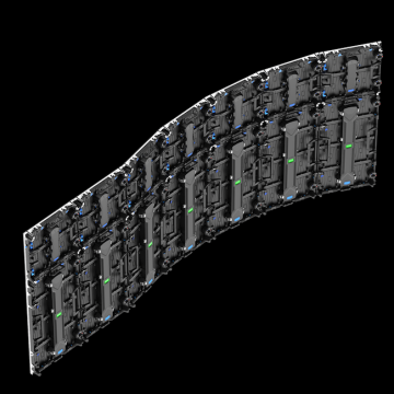 500x500mm Large Rental LED Display Screen Outdoor P3.91 1