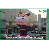 Quality Blow Up Cartoon Characters 210 D Oxford Cloth Big Inflatable Costume For for sale