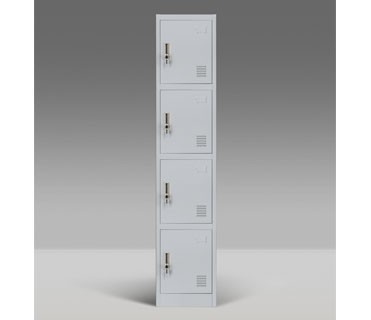 Quality ISO18001 50kgs / Layer 4 Door Locker Cabinet For Office for sale