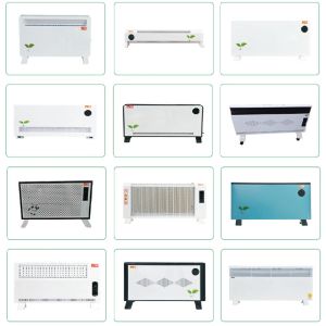 Quality Wholesale in Stock Electric Convector Heater 1200W Adjustable Thermostat for sale