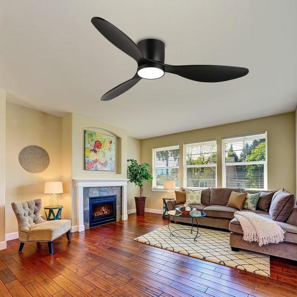 Quality White Black Gold 52 Ceiling Fan With Energy Saving Function for sale