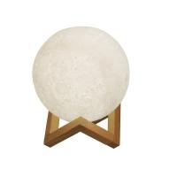 Quality 2021 Best Seller Good 3D Printing Moon Light Lamp with Switch Mode Remote for sale
