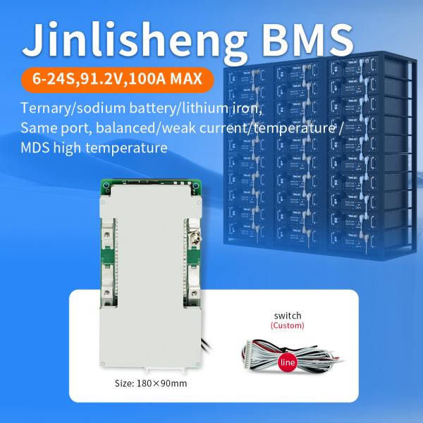 Quality KLS Lithium Ion LiFePO4 Battery BMS: 36V 100A, 9S - 12S for sale
