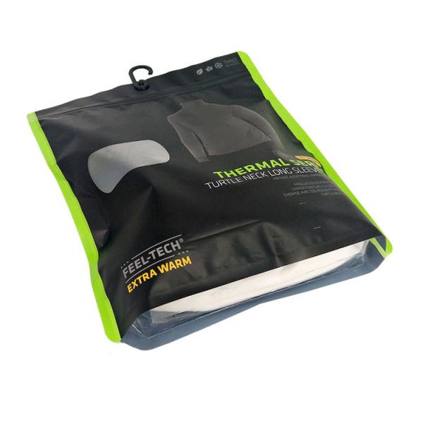 Quality VmPET Underwear k Packaging Bag With Hanging Hook ASP for sale