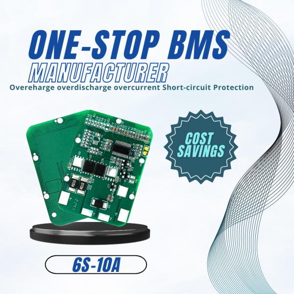 Quality Custom 6S 10A BMS for Li-ion Batteries with Overcharge Protection for sale