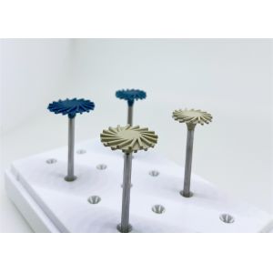Quality Rubber Silicone Polishing Wheels Whirlwind Sintered Porcelain Diamond Dental Bur for sale
