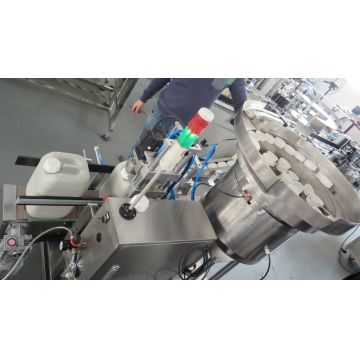 Quality Full Automatic Pneumatic Screw Capping Machine Monoblock Liquid Filling Machine for sale
